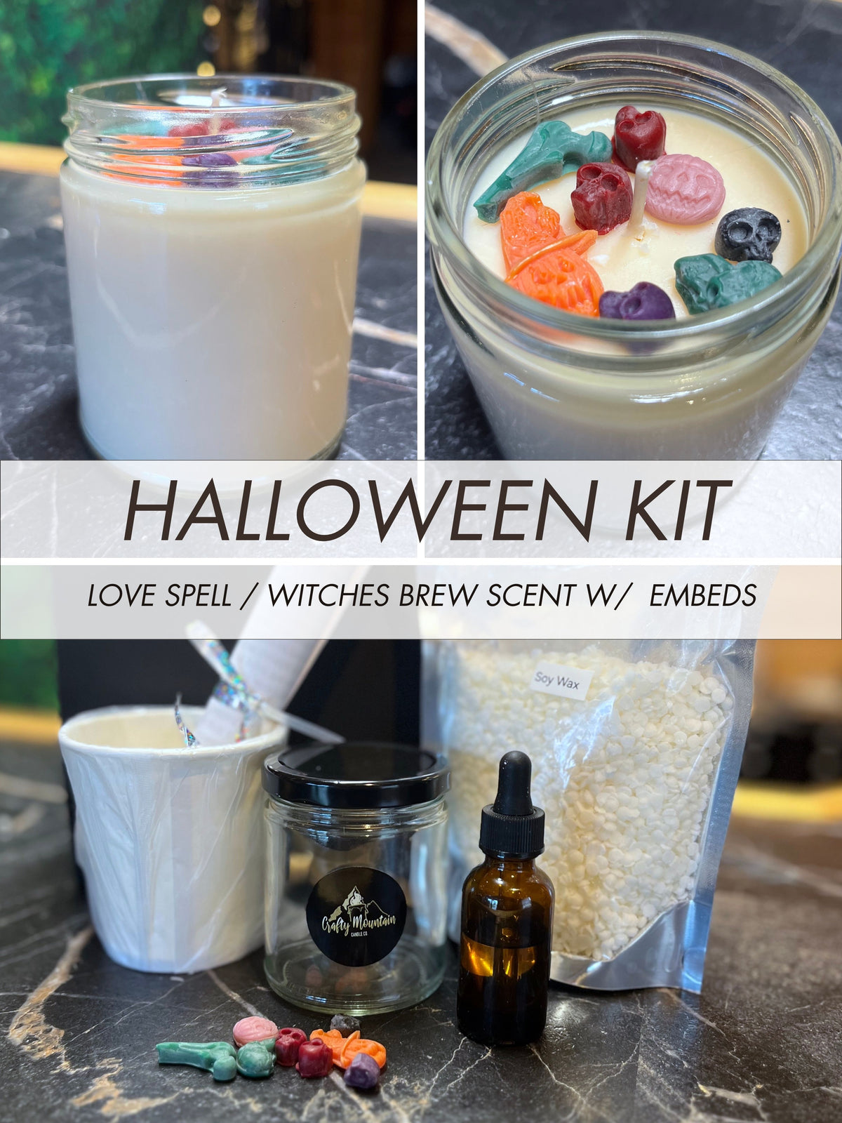 At Home Candle Making Kit- Soy wax